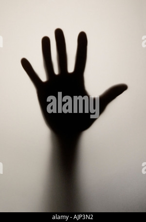HAND STOP FIVE FINGERS GESTURE CONCEPT Stock Photo - Alamy