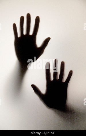 gesture and body parts concept - two man hands waving hands Stock Photo ...