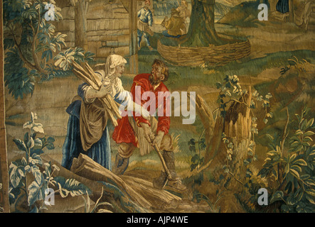 Flemish tapestry by David Teniers, Flemish tapestry, Central Gallery ...