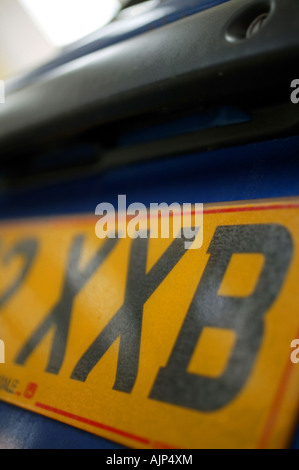 Rear number plate with light cluster on The London Transport ...