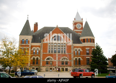 Courthouse and square, Monroe, Wisconsin Stock Photo - Alamy