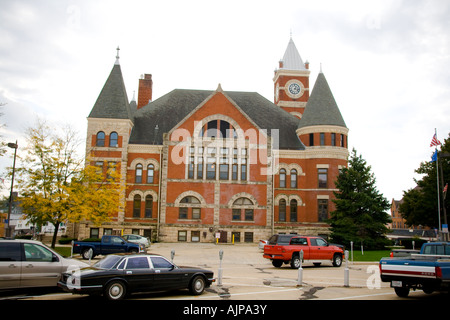 Town square Monroe Wisconsin USA Stock Photo - Alamy