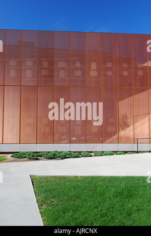 Detail of Des Moines Iowa public library designed by David Chipperfield ...