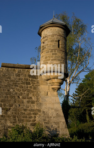 Spanish turret part of the old fortification in Luxembourg city Stock ...