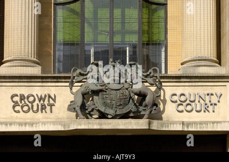 The front facade of Oxford Crown Court building in Oxford, Oxfordshire ...