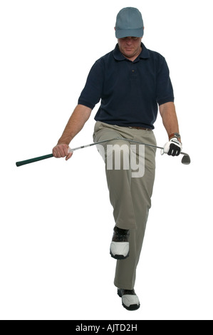 Broken golf club Stock Photo - Alamy