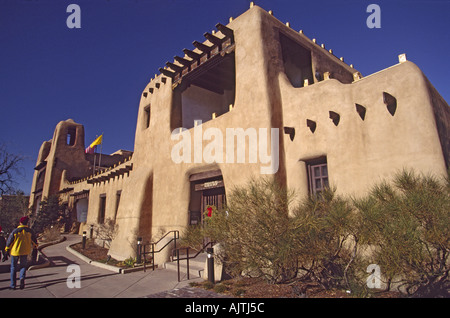 New Mexico, Santa Fe, Museum Hill, Museum of Indian Arts and Culture ...