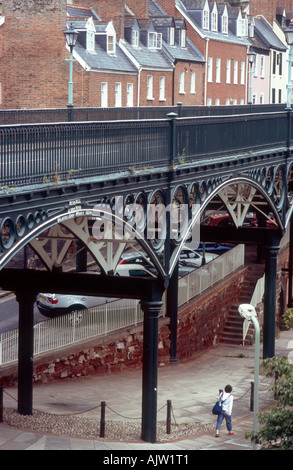 The Iron Bridge Exeter Devon Stock Photo - Alamy