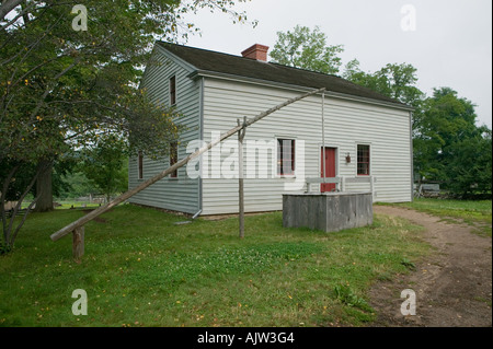 Joseph Smith frame home built by Mormon founder eldest son Stock Photo ...