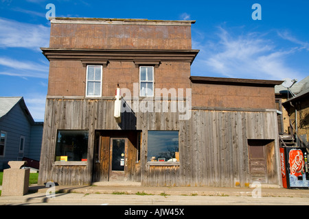old storefront Benton, Wisconsin Stock Photo - Alamy