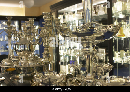 The London Silver Vaults shop interior Chancery Lane London WC2 Stock ...