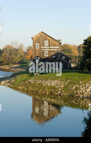 Nickless Hubinger Flour Mill and store in Frankenmuth Michigan MI Stock ...