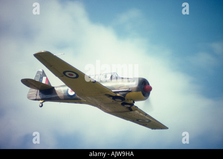 World War II Vintage Harvard propeller driven fighter and trainer of ...