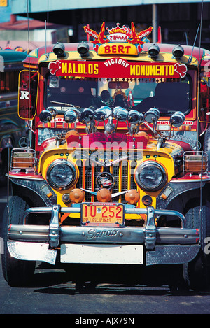 Traditional iconic jeepney, Manila, Philippines Stock Photo - Alamy