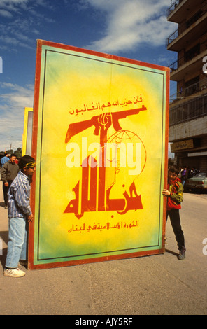 hezbollah poster Lebanon Stock Photo - Alamy