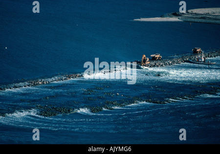 Dike construction / Deichbau Stock Photo - Alamy