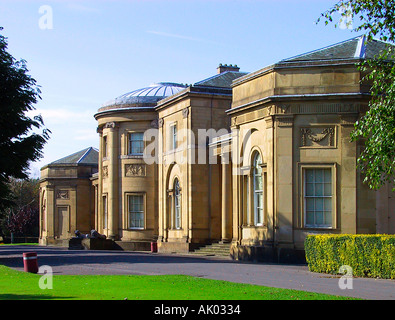 Facade detail Heaton Park Manchester Stock Photo - Alamy
