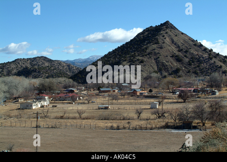 Rio Grande River at Pilar, New Mexico USA Stock Photo - Alamy