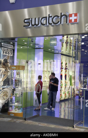 Swatch shop selling Swatch watches Stock Photo - Alamy