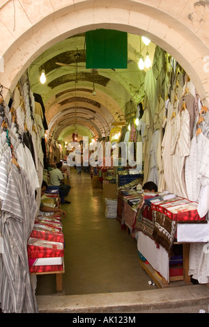 Tripoli, Libya. Clothing Store, Shopping Arcade, Jeans, Levis, Men Talking Stock Photo - Alamy