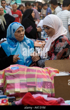 Tripoli, Libya. Street Scene, Women Shopping, Gargaresh District Stock ...