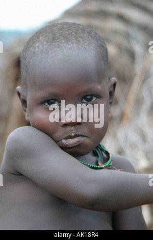 Toposa girl, portrait, Sudan Stock Photo - Alamy