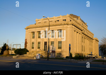 City Hall Gary Indiana Midwest building architecture IN downtown city ...