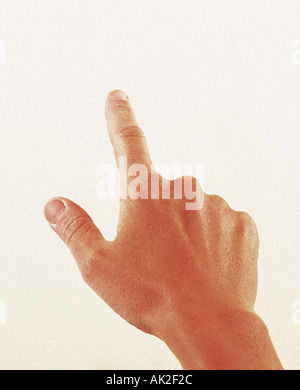 woman, hand, reach, finger, extend, look, glancing, see, view, looking ...