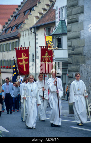 Procession of the Swedes / Uberlingen Stock Photo - Alamy