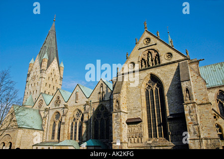 Cathedral St. Liborius / Paderborn Stock Photo - Alamy