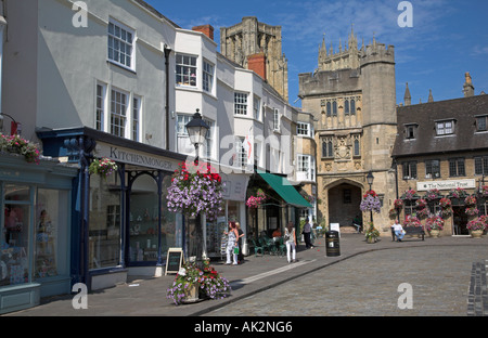Wells Cathedral Gatehouse Market Square Somerset England UK English ...