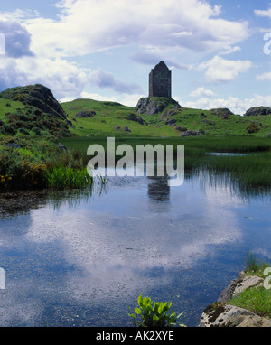 Smailholm Tower in the Scottish Borders Stock Photo - Alamy