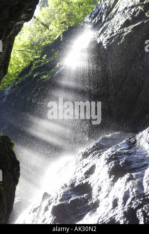 gorge klamm geography geology rocks pathway water melt melting ice ...