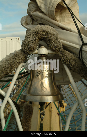 Traditional ship's bell Stock Photo - Alamy
