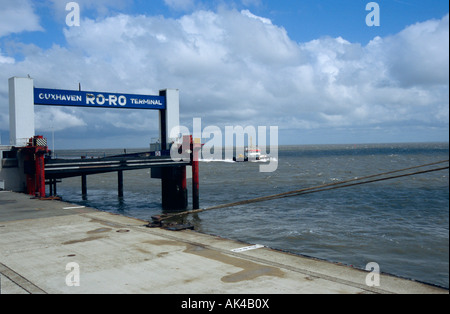 Ro-Ro Terminal / Cuxhaven Stock Photo - Alamy
