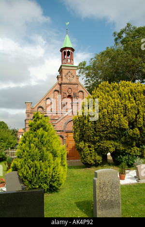 röm kath kirche st knud in süden nordstrand Stock Photo - Alamy