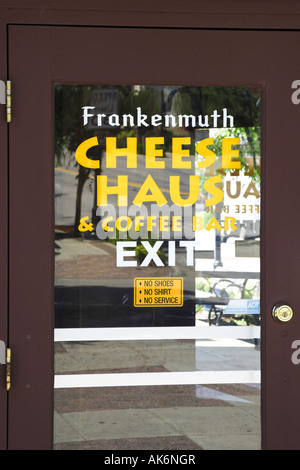 Cheese Haus Frankenmuth Michigan USA Building Exterior Bavarian Style ...