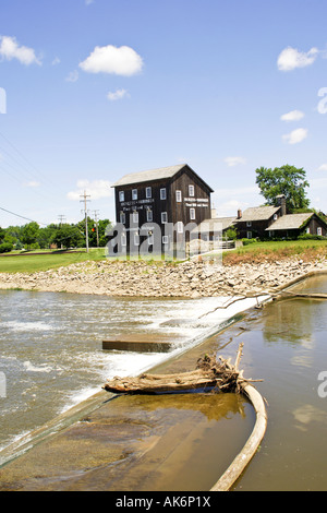 Nickless-Hubinger Flour Mill in Frankenmuth Michigan Stock Photo - Alamy