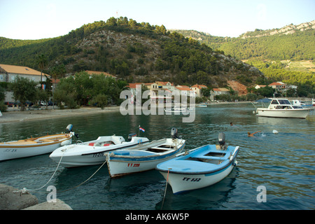 boats in the harbour of Trstenik Peljesac peninsula Dalmatia Croatia Stock Photo - Alamy