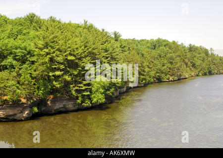 Scenery in the Wisconsin Dells WI Stock Photo - Alamy