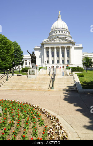 Senate chamber in the Wisconsin State Capitol in Madison, Wisconsin ...