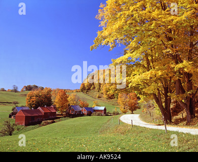 Jenne Farm Reading, Vermont, USA Stock Photo - Alamy
