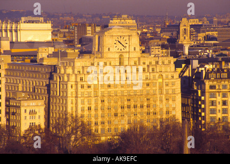 Shell Mex house an art deco building on the Embankment in London, UK ...