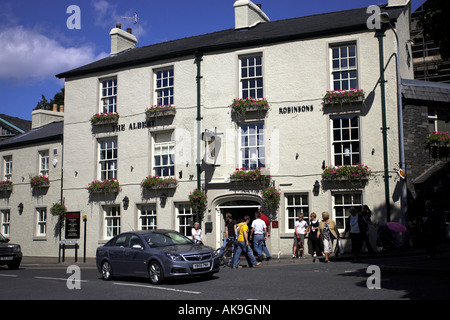 The Albert Pub & Restaurant Bowness on Windermere Stock Photo - Alamy