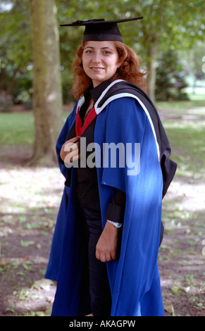 Young woman graduation in university Stock Photo - Alamy
