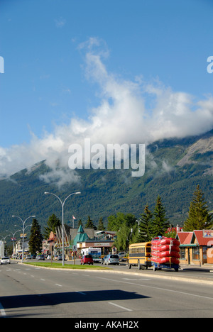 Jasper Townsite, Jasper National Park, Alberta, Canada Stock Photo - Alamy