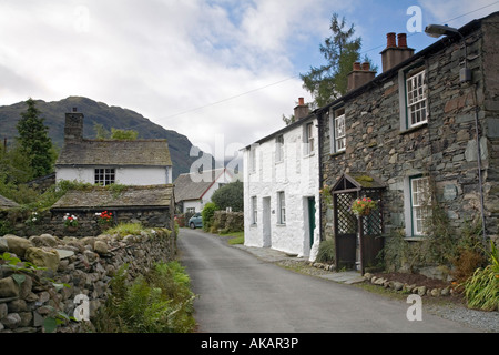 Borrowdale Valley & Rosthwaite Village, Lake District National Park ...