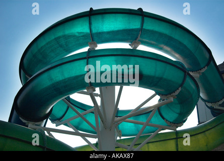 Water slide at Colchester Leisure World Essex Stock Photo - Alamy
