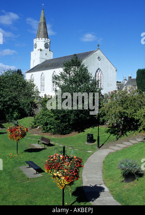 A View Of White Church In Comrie,Perthshire,Scotland Stock Photo - Alamy
