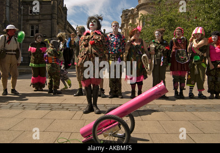 The Clandestine Insurgent Rebel Clown Army hold their first protest ...